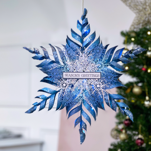 How to craft a Christmas snowflake | Crafter's Companion US