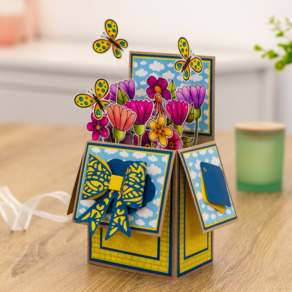 How to use the Pop Up Box Stamp and Dies | Crafter's Companion US