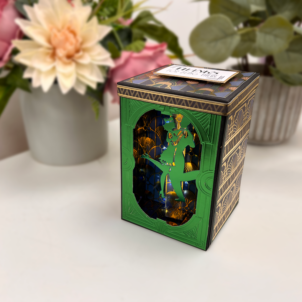 How to create a light-up roaring twenties gift box | Crafter's Companion US
