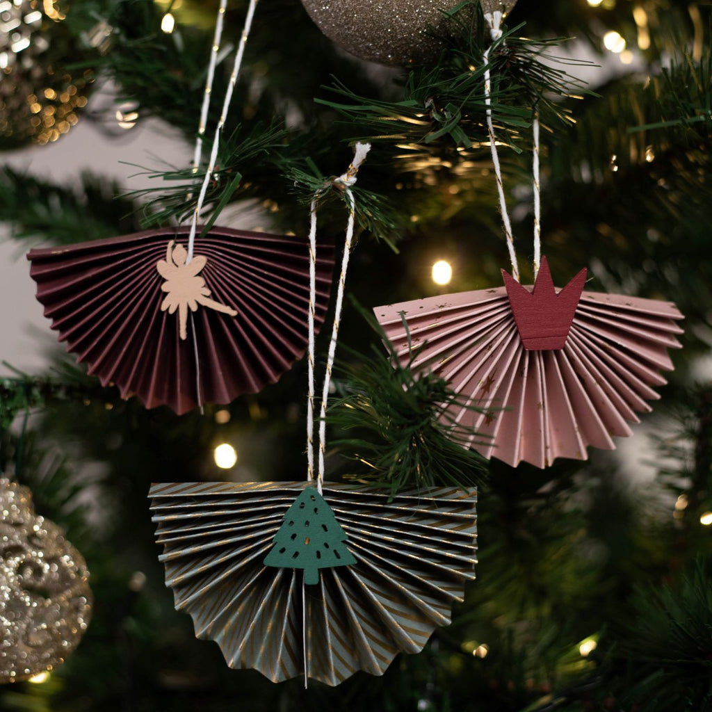 Paper Fan Christmas Tree Decoration | Crafter's Companion | Crafter's ...
