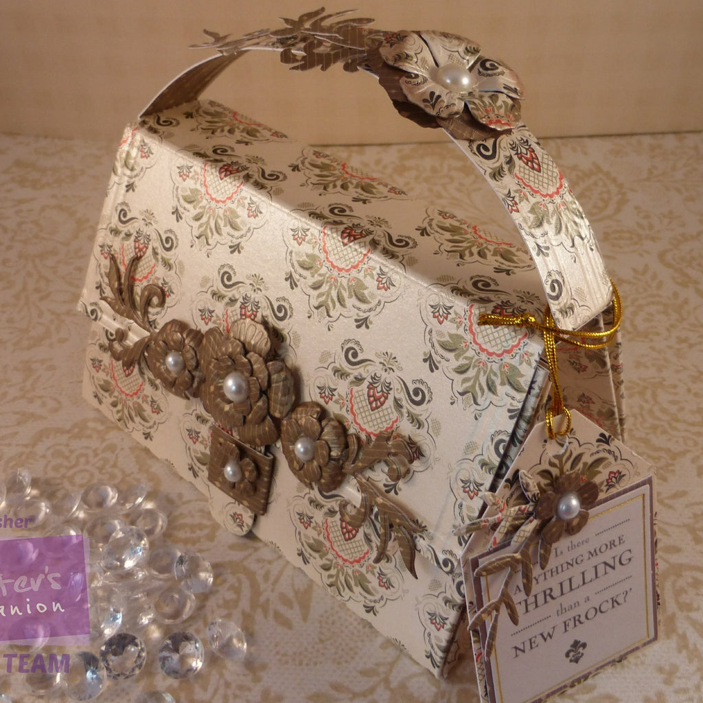 Inspirational Tutorial: Create a hand bag card! | Crafter's Companion US