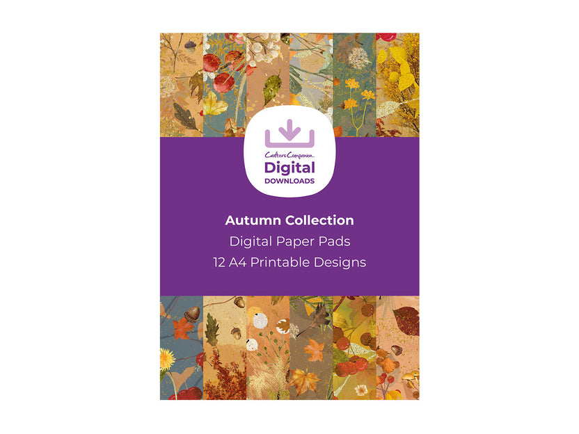 Autumn Collection - Digital Paper Pad | Crafter's Companion US