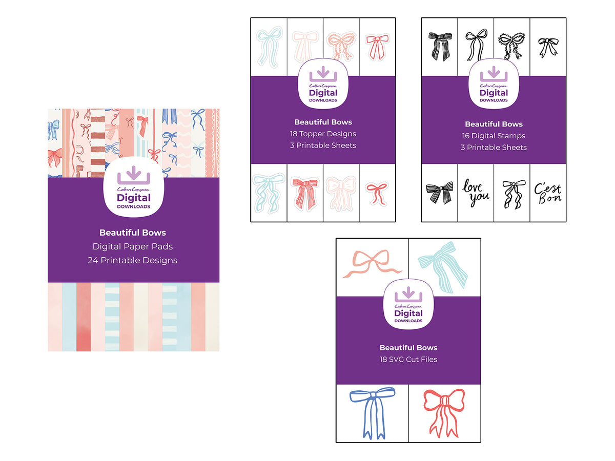 Beautiful Bows Collection - Digital Bundle | Crafter's Companion US