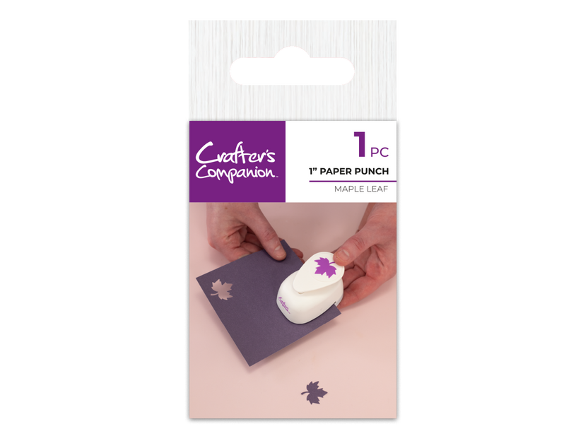 Crafters Companion Paper Punch - Maple Leaf | Crafter's Companion US