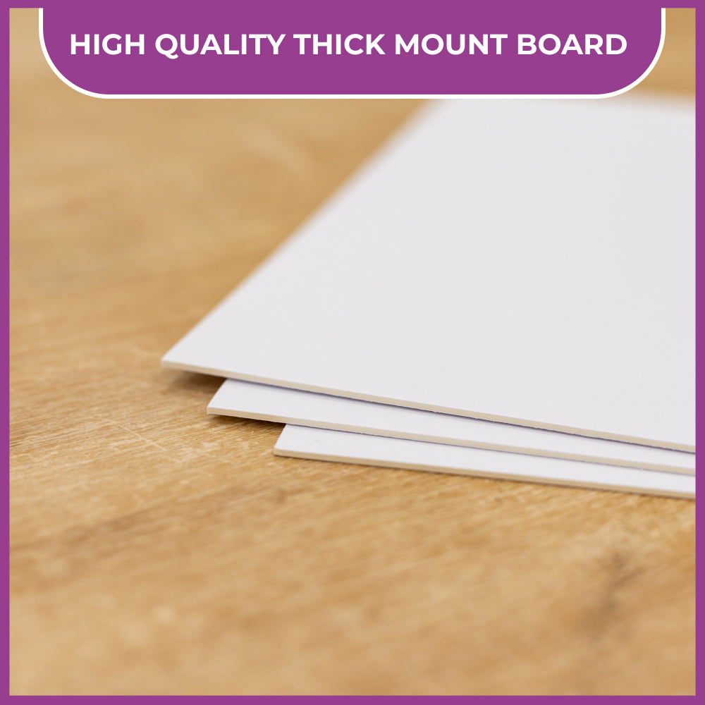 Crafter's Companion Mount Board - White 5.75" x 7.75" (20PK) | Crafter ...