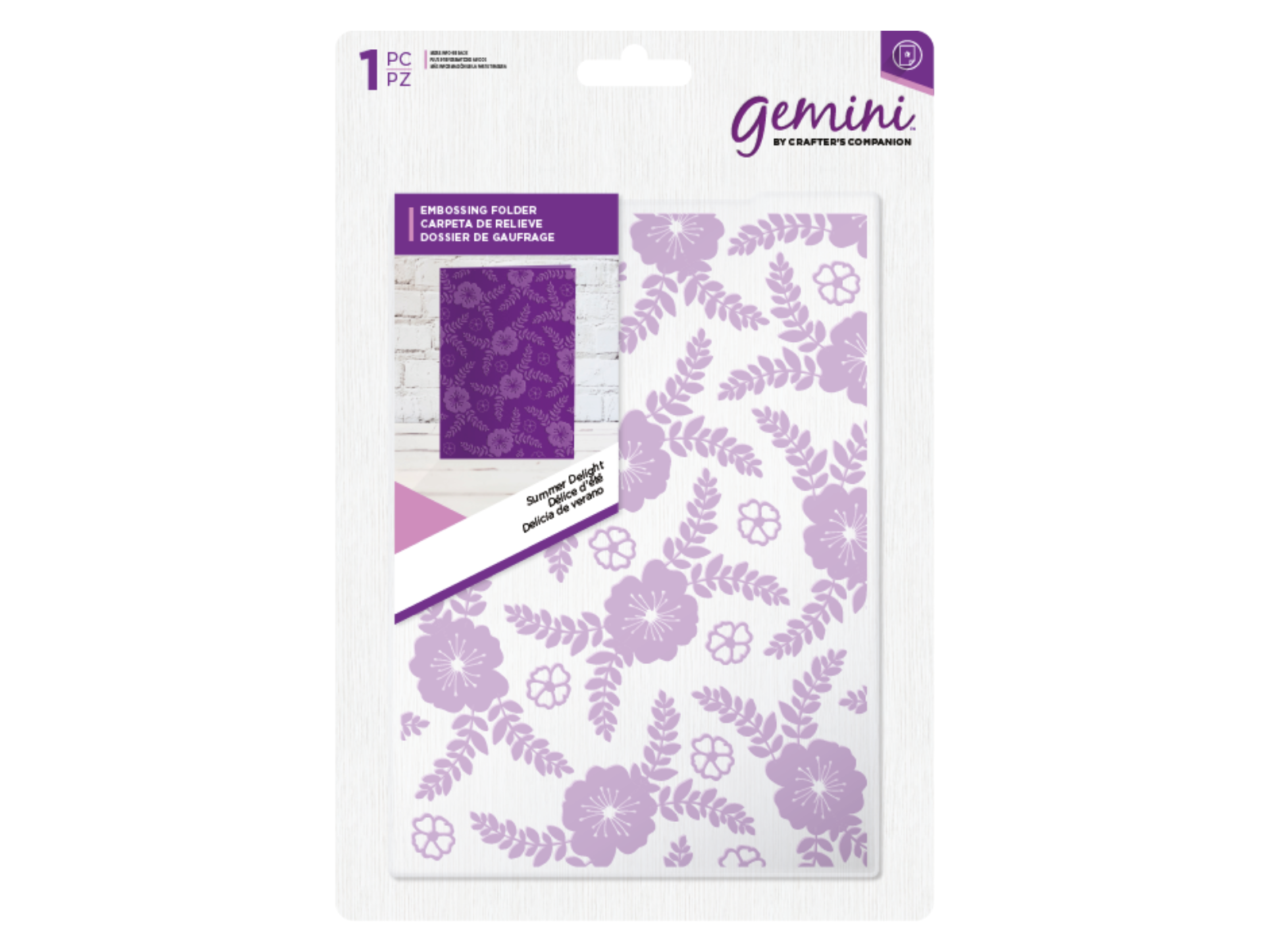Embossing Folder - Summer Delight | Crafter's Companion US
