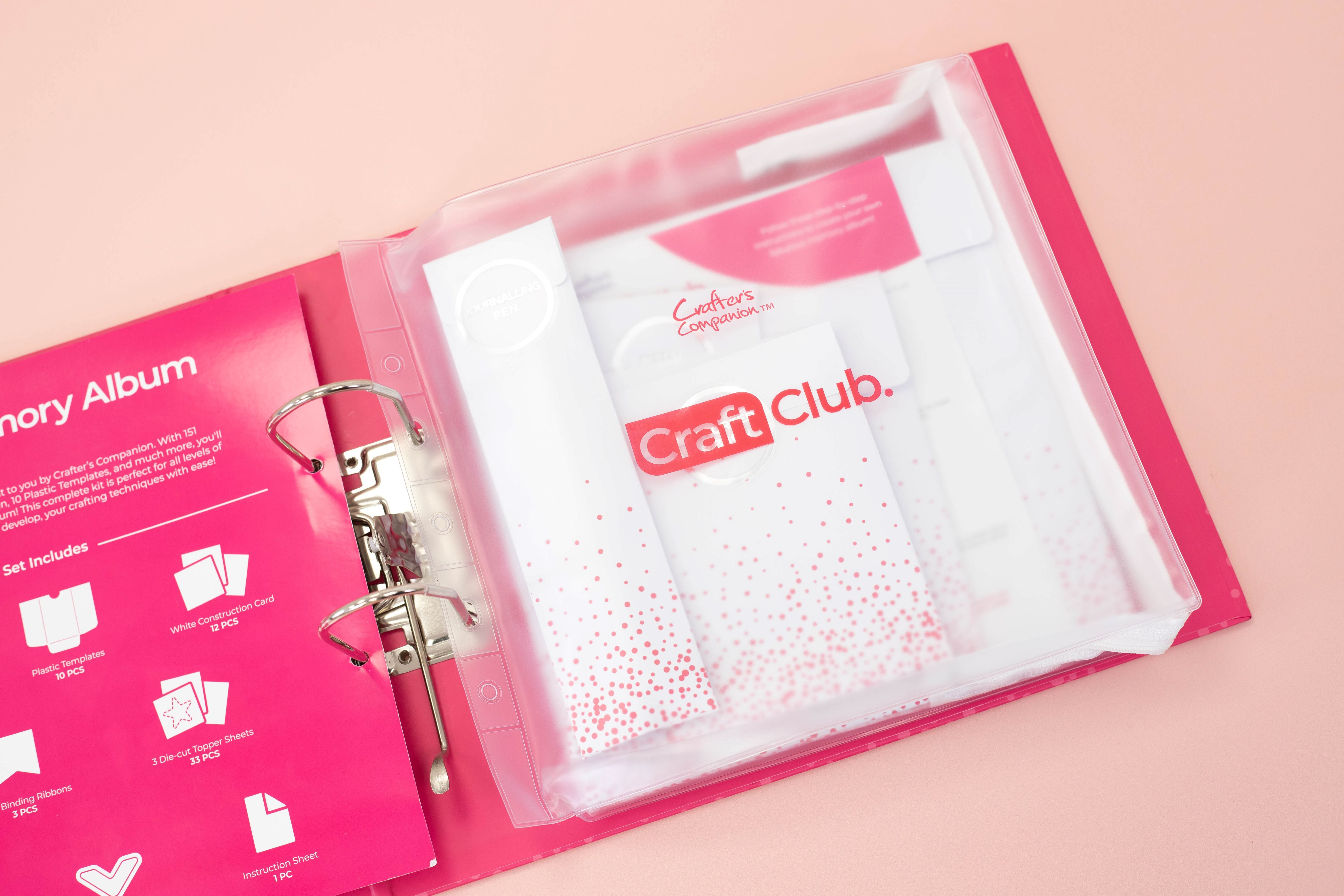 Crafter's Companion Craft Club - Storage Binder -Crafter's Companion US