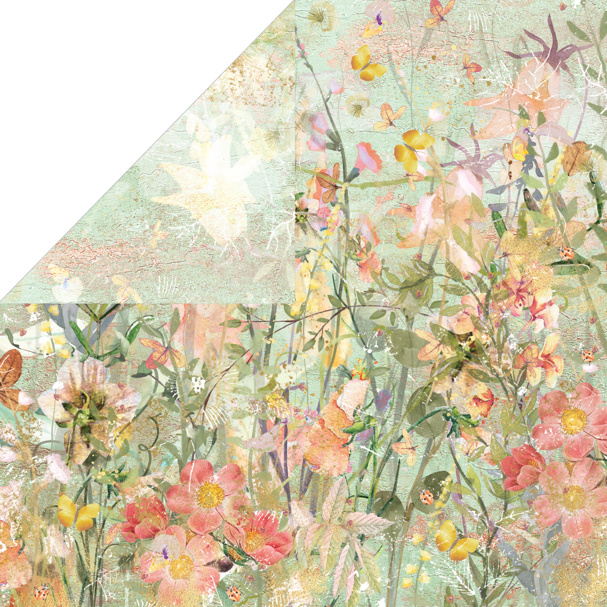 Nature's Garden Flora & Fauna - 6"x6" Paper Pad | Crafter's Companion US