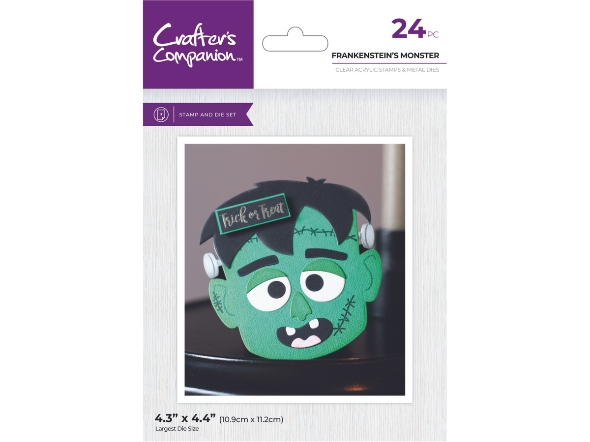 Crafter's Companion Stamp & Die - Frankenstein’s Monster | Crafter's ...